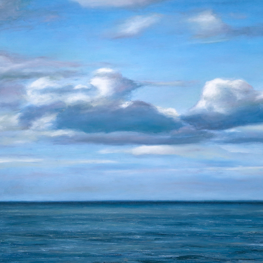 Blue Horizon Art Card - Cornish Art